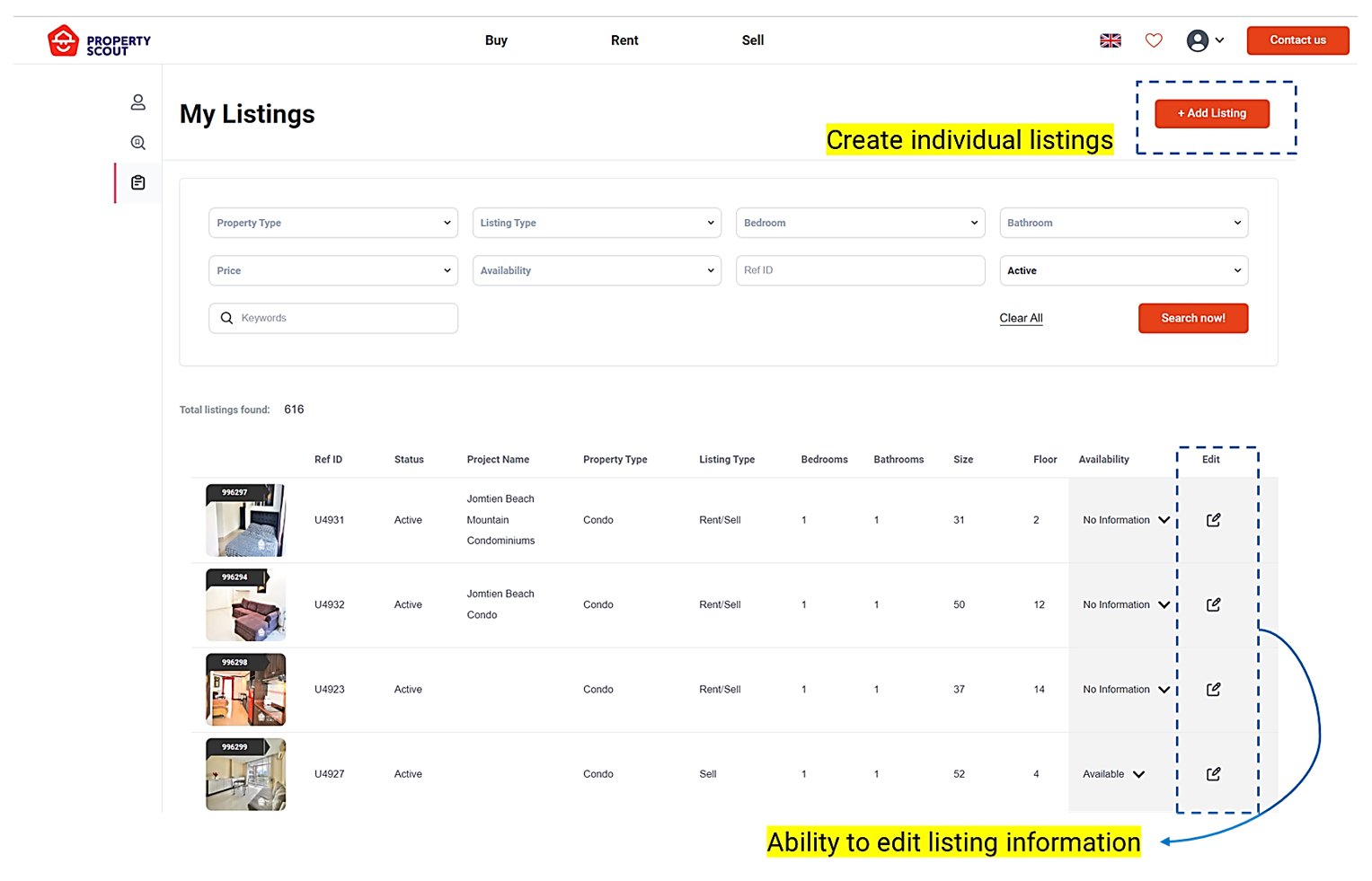 Listing Management made Easy for Co-Brokers